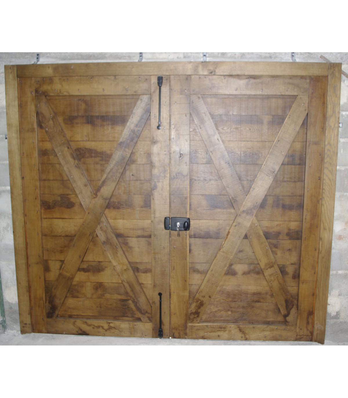 VERROU ANCIEN EN APPLIQUE Verrou baïonnette haut pour porte semi fixe